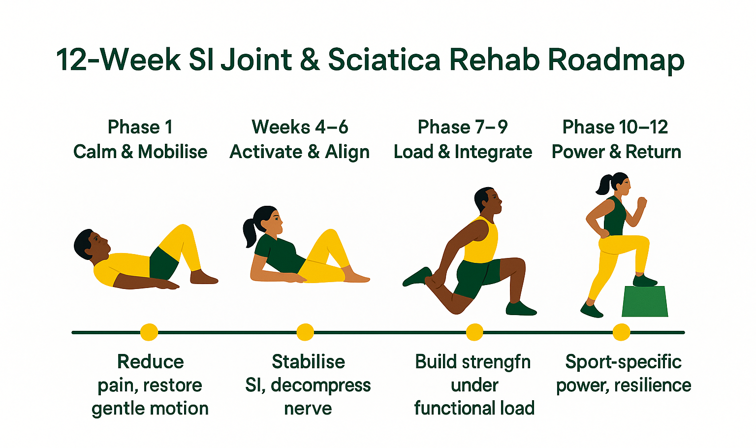 SI Joint vs Sciatic Nerve Pain: Diagnose & Fix - EvoFitLab